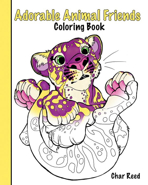 Adorable Animal Friends Coloring Book – Hireillo | Hire an Illustrator