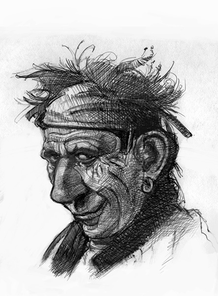 Keith Richards – Hireillo | Hire an Illustrator