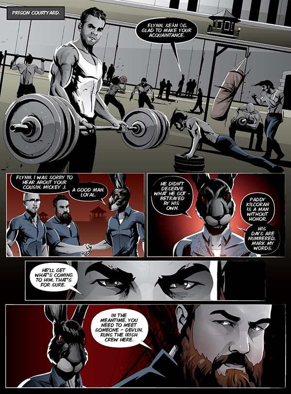 Dead Rabbit Comic – Hireillo | Hire an Illustrator