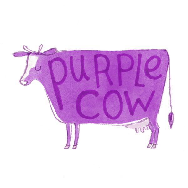 Purple Cow – Hireillo | Hire an Illustrator