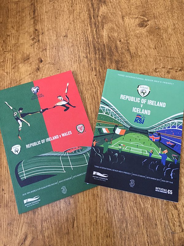 Fai – Football Matchday Programme Covers – Hireillo | Hire an Illustrator