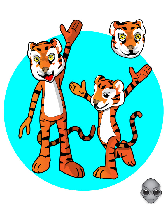 Tiger Stripes – Hireillo | Hire an Illustrator
