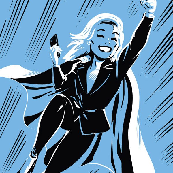 Florida Realtors Magazine Superstar Cover – Hireillo | Hire an Illustrator