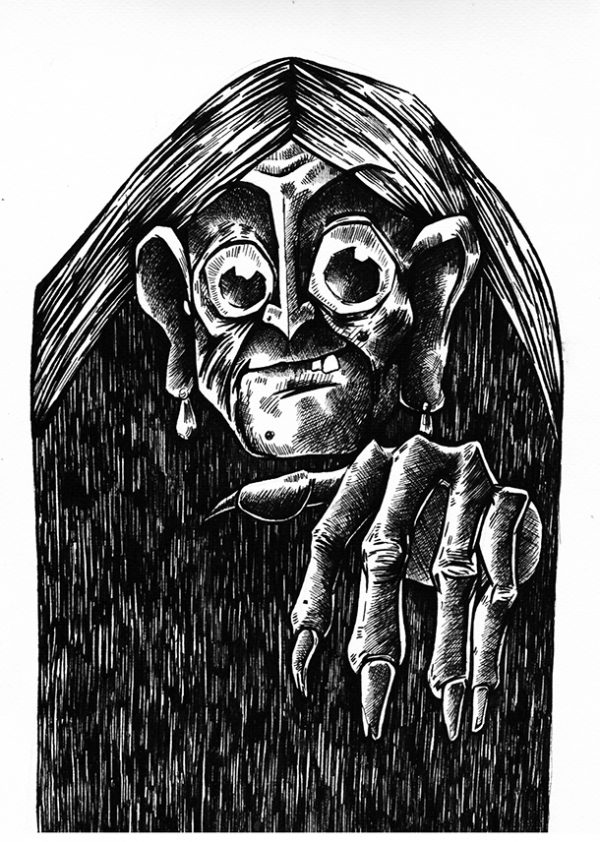 The Old Witch – Hireillo | Hire an Illustrator