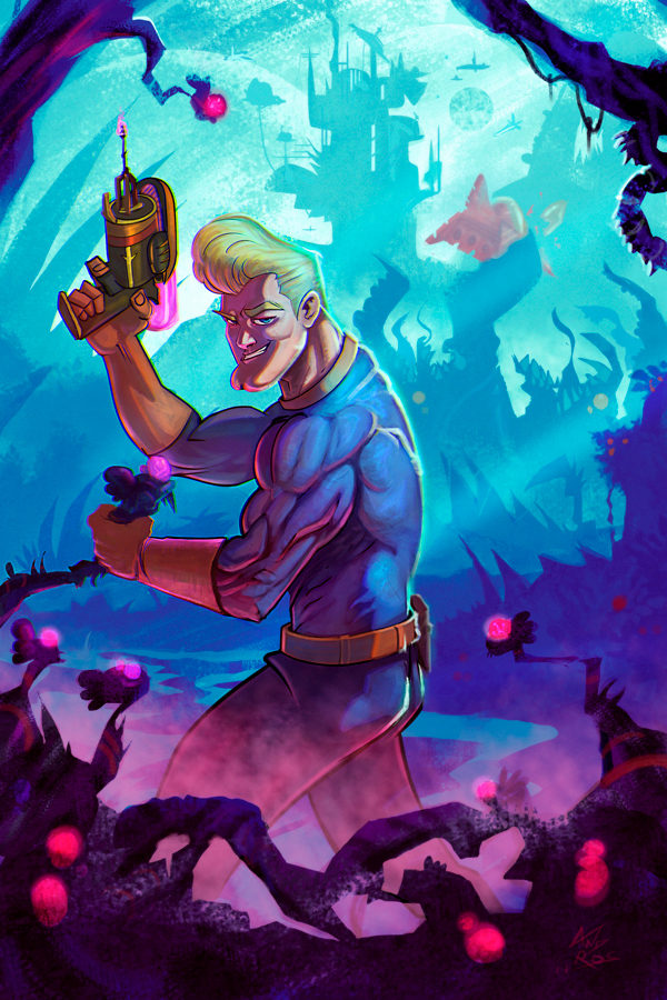 Retro Gaming Book Cover Art – Hireillo | Hire an Illustrator