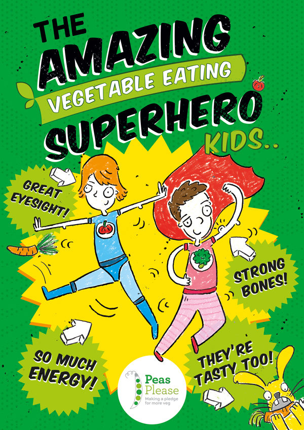 Food Foundation Poster Design – Hireillo | Hire an Illustrator