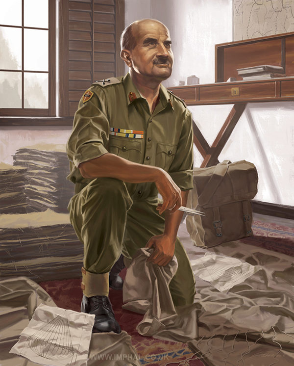 Soldier of Empires – General Bill Slim – Hireillo | Hire an Illustrator