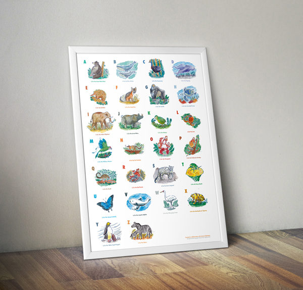 Endangered Animal Series Poster – Hireillo | Hire an Illustrator