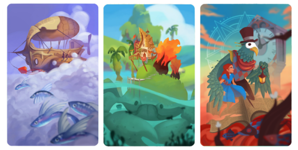 Muse Game Card Illustrations – Hireillo | Hire an Illustrator