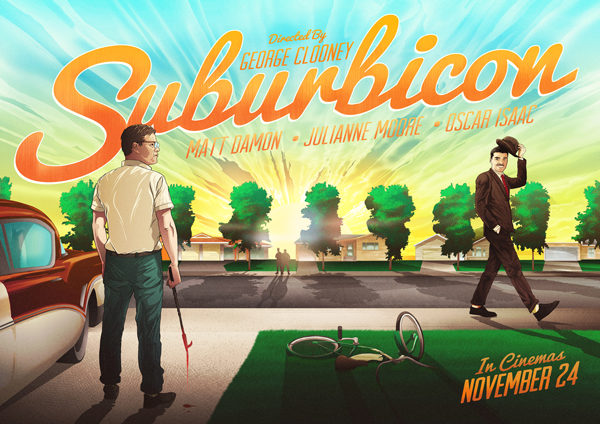 Suburbicon – Entertainment One – Hireillo | Hire an Illustrator