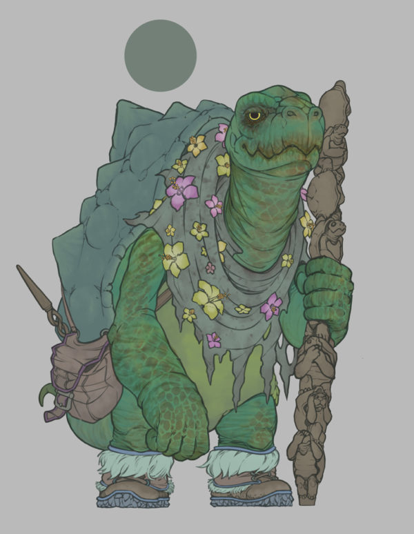 Tortle Character Art – Hireillo | Hire an Illustrator