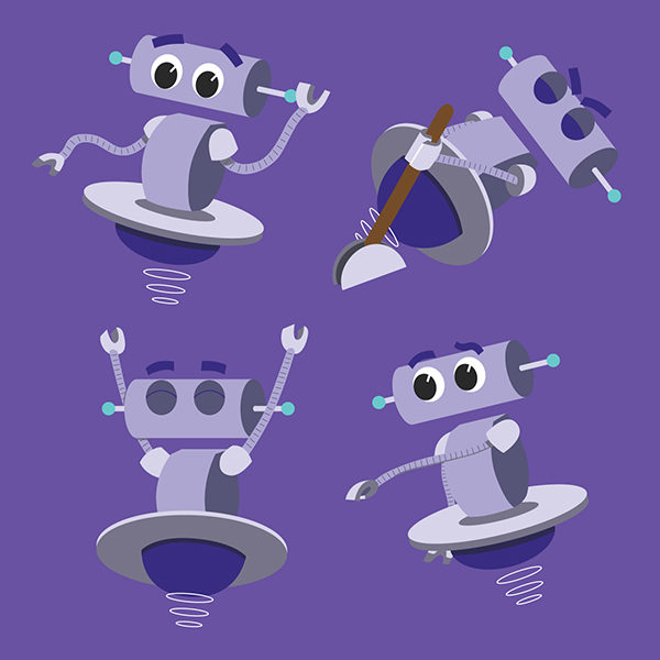 Automatewoo Character Mascot – Hireillo | Hire an Illustrator