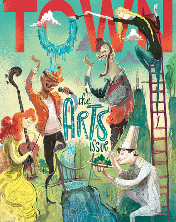 May Cover for Town Magazine – Hireillo | Hire an Illustrator