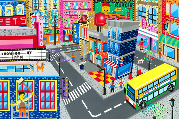 Lego City Scene Commission for Bricks on the Dollar – Hireillo | Hire ...
