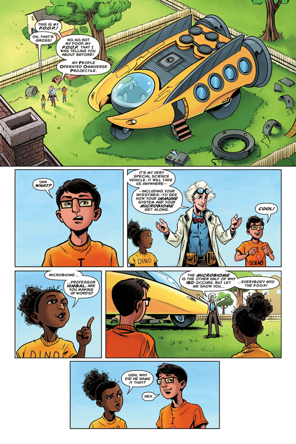 Professor Nimbal – a New Comic Exploring Inflammatory Bowel Disease ...