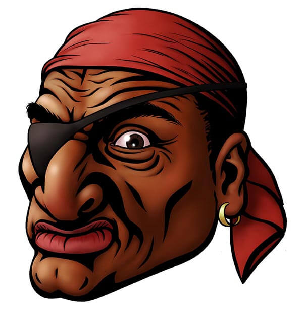 Treasure Map Pirates – Hireillo | Hire an Illustrator