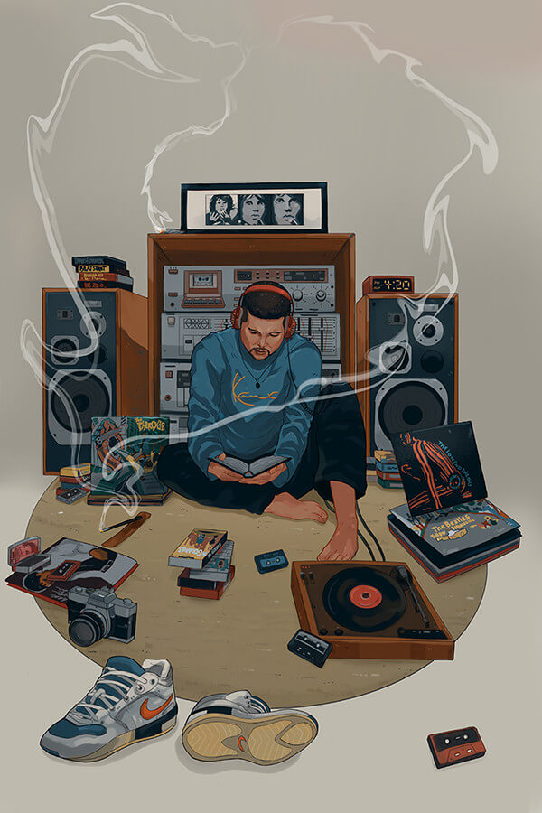 Nostalgic Illustration – Hireillo | Hire an Illustrator