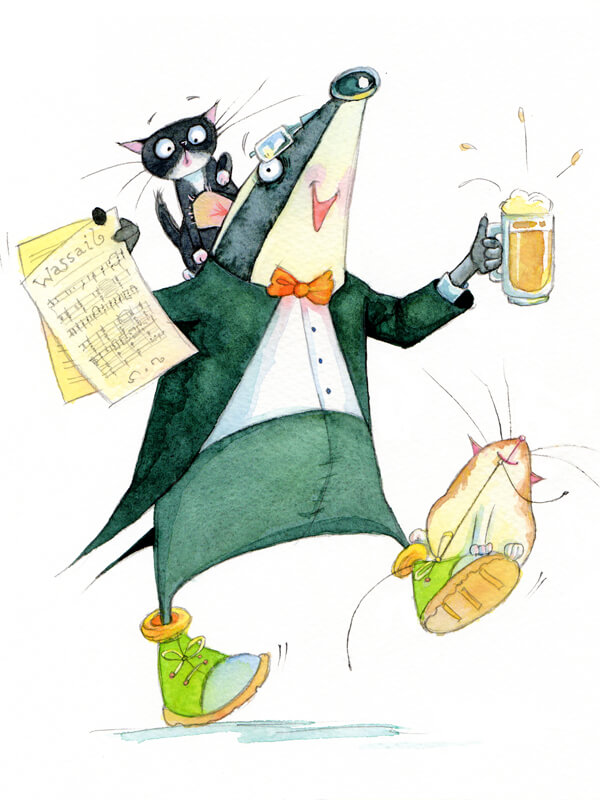 Badger Character Design – Hireillo | Hire an Illustrator