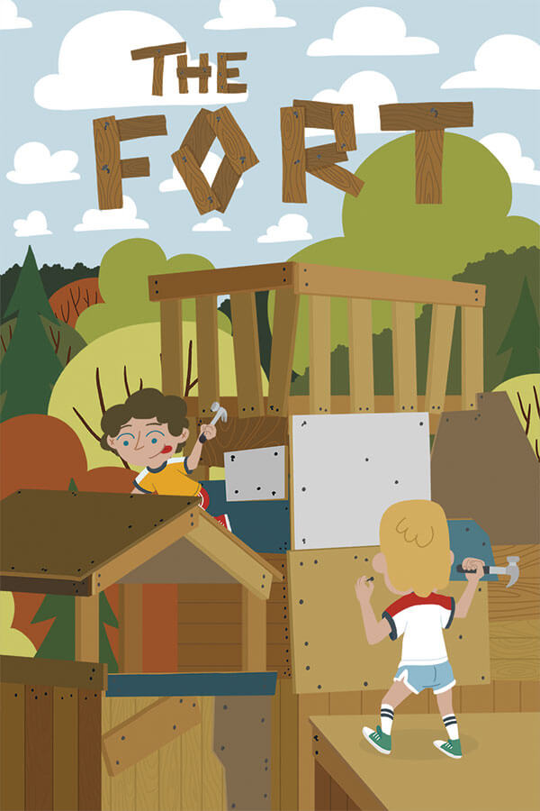 The Fort: Middle Grade Book – Hireillo | Hire an Illustrator
