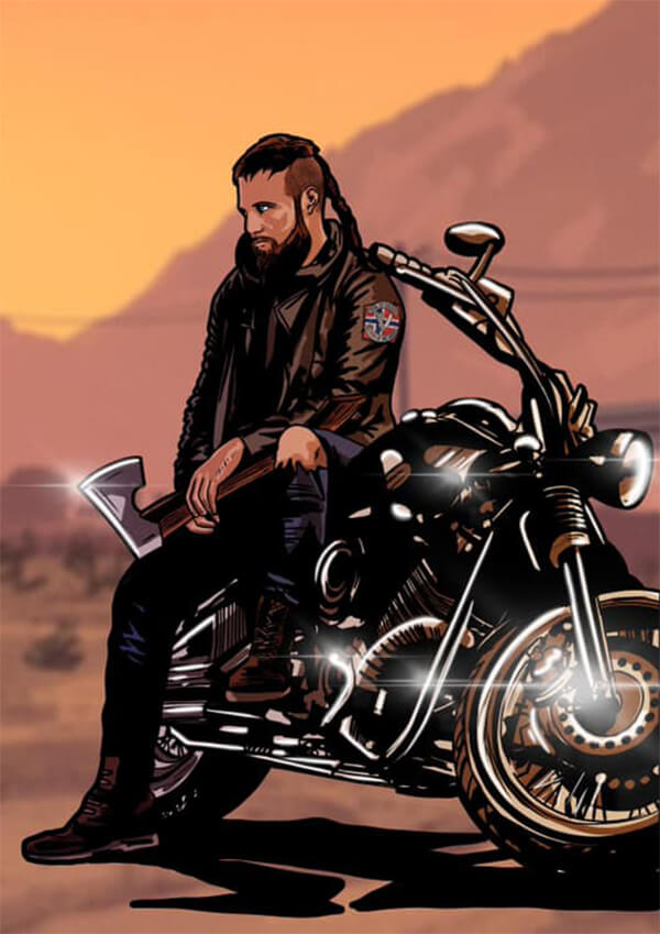 Bikings – Hireillo | Hire an Illustrator