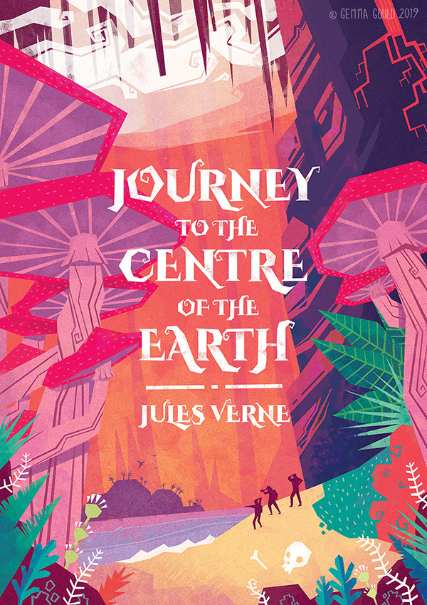 The Unlikely Ocean – Book Cover Artwork for Jules Verne Exhibition ...
