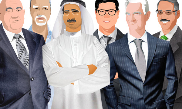 Portraits of Middle East Financial Leaders for Euromoney Magazine ...