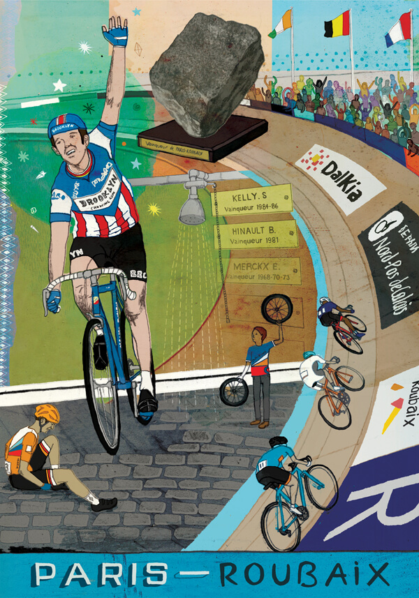 Rouleur Illustration – Hireillo | Hire an Illustrator