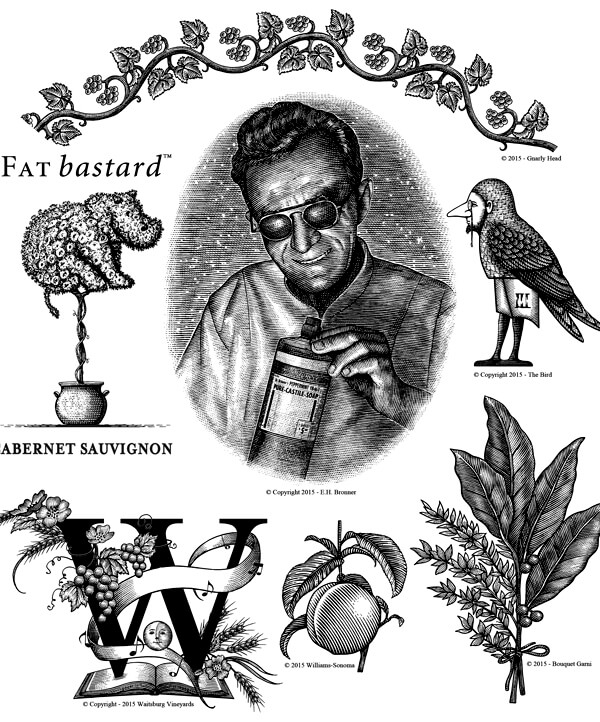 Steven Noble’s Scratchboard Illustrations Collection… – Hireillo | Hire ...