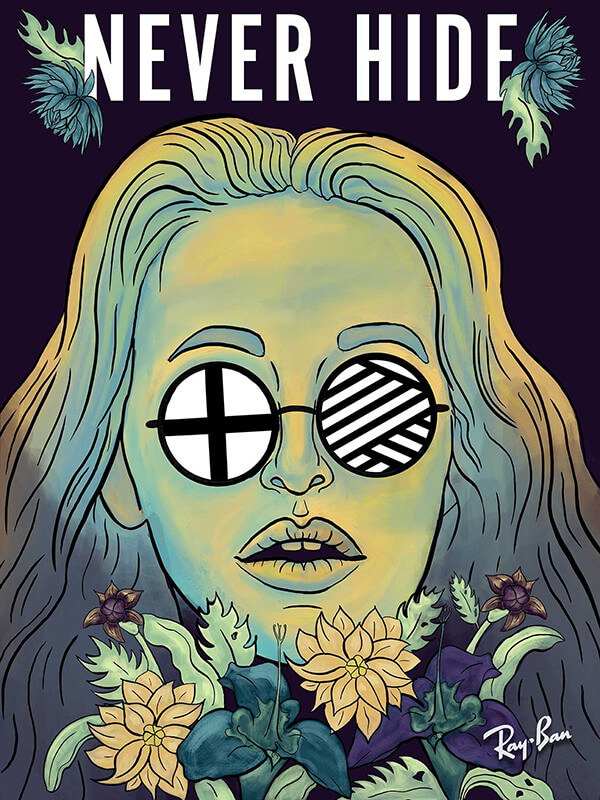 The Power of Color – the Never Hide Series – Hireillo | Hire an Illustrator