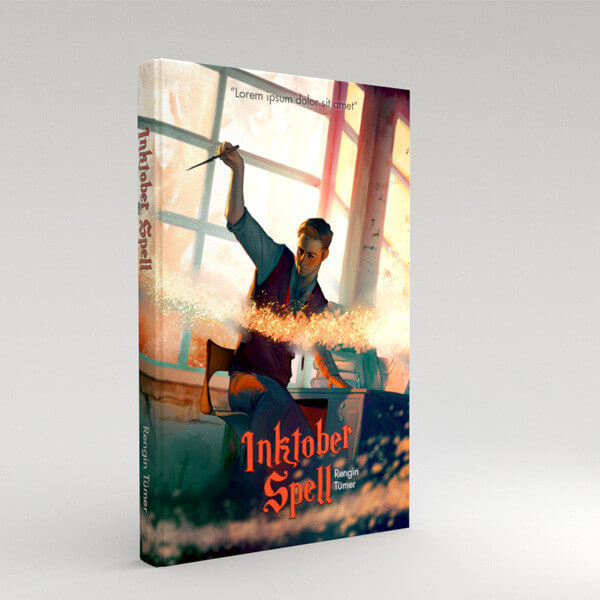 Spell – Cover Art Mockup – Hireillo | Hire an Illustrator