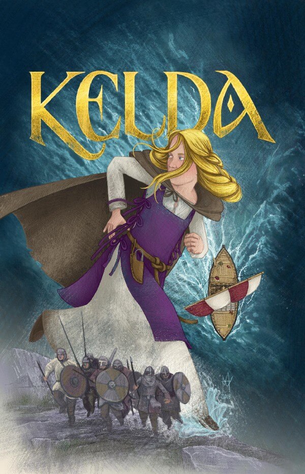 Kelda – Book Cover and Interior Art – Hireillo | Hire an Illustrator