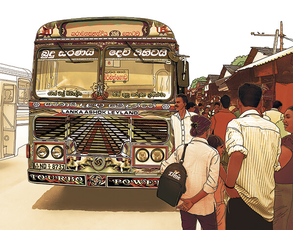 New Series of Illustrations From Travelling in Sri Lanka – Hireillo ...