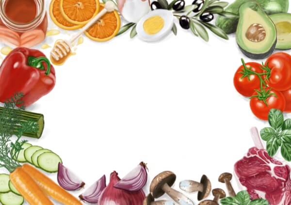 Restaurant Menu Food Frame Illustration – Hireillo | Hire an Illustrator