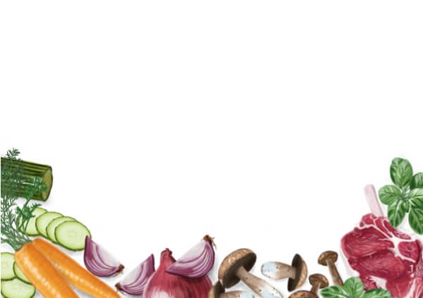 Restaurant Menu Food Frame Illustration – Hireillo | Hire an Illustrator