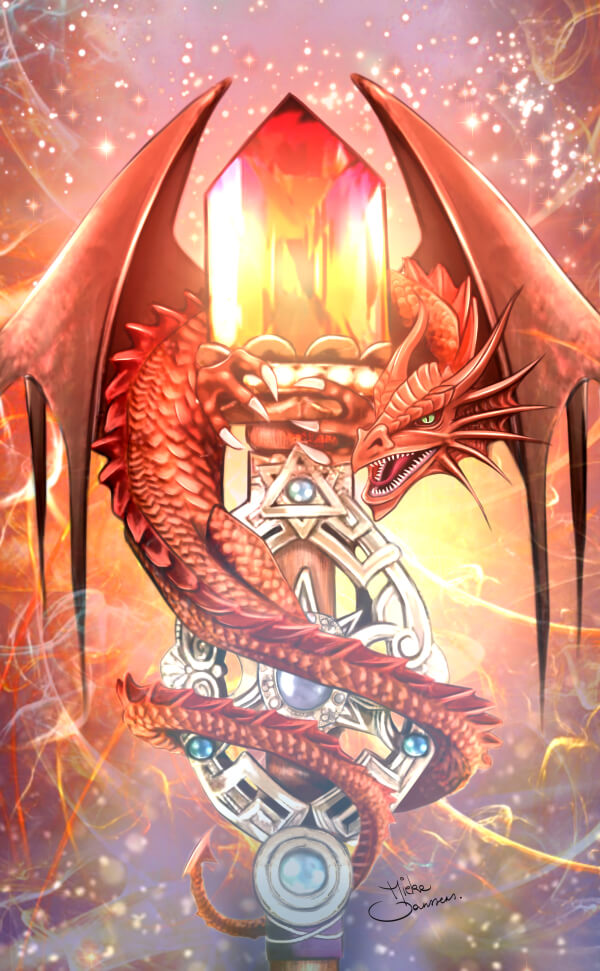 Dragon Card – Hireillo | Hire an Illustrator