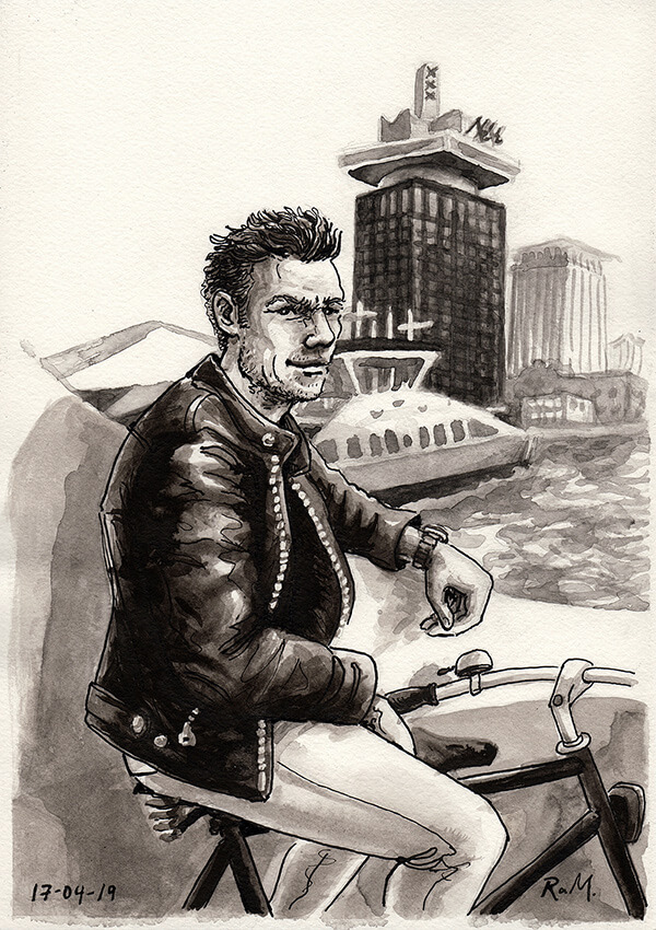 Portrait: Duncan Stutterheim – Hireillo | Hire an Illustrator