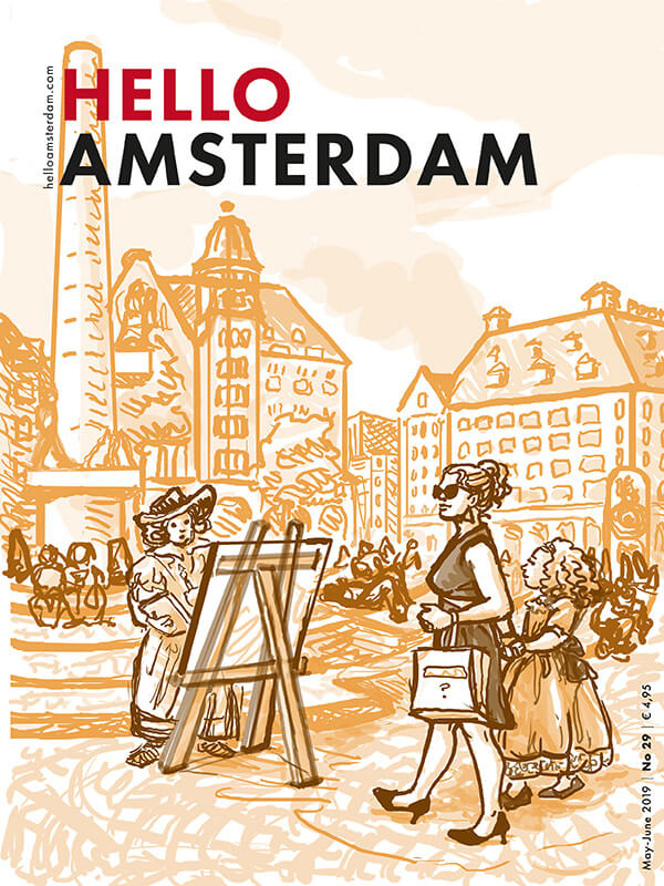 Cover Illustration for Hello Amsterdam – Hireillo | Hire an Illustrator