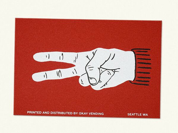 Rock, Paper, Scissors Hands for Okay Vending – Hireillo | Hire an ...