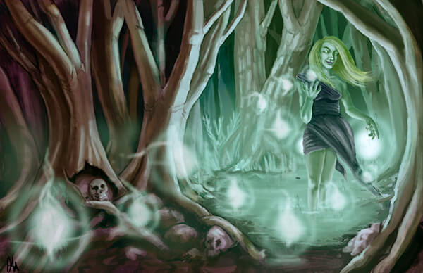 Swamp Witch – Hireillo | Hire an Illustrator