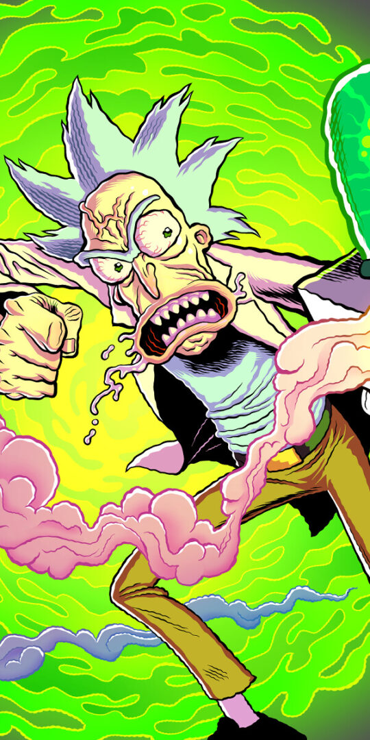 Rick Sanchez: Personal Work for Portfolio – Hireillo | Hire an Illustrator
