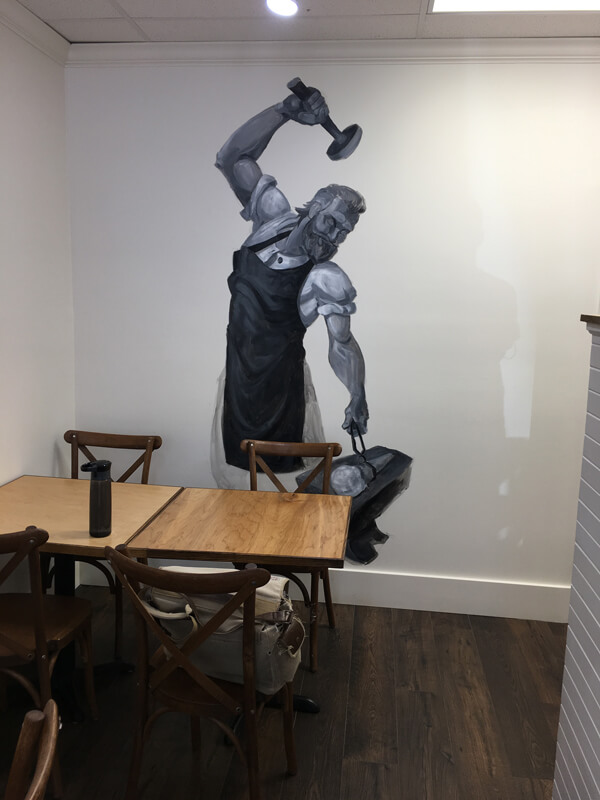 Mural Project for Blacksmith Ice Cream Company – Hireillo | Hire an ...