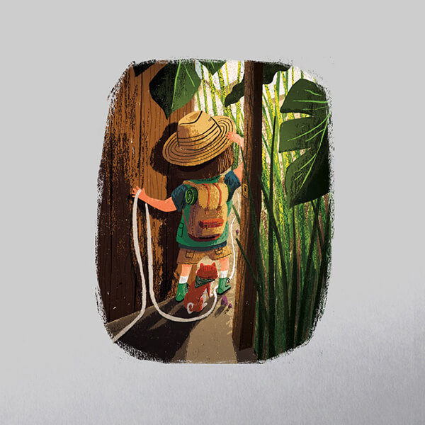 Follow the Line Picture Book – Hireillo | Hire an Illustrator