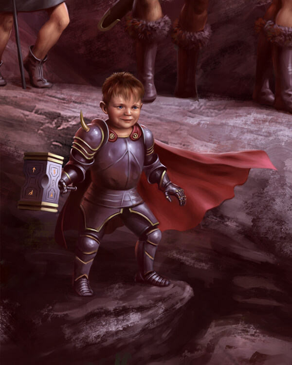 Conan Style Family Portrait – Hireillo | Hire an Illustrator