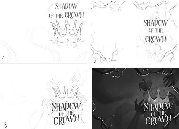 Shadow of the Crown – a Fantasy Book Cover – Hireillo | Hire an Illustrator