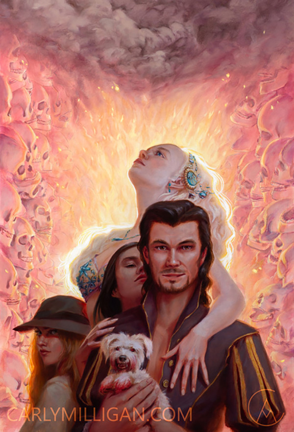 Cover Art for Immortal Divorce Court: My Ex-Wife Said Go to Hell – Hireillo | Hire an Illustrator