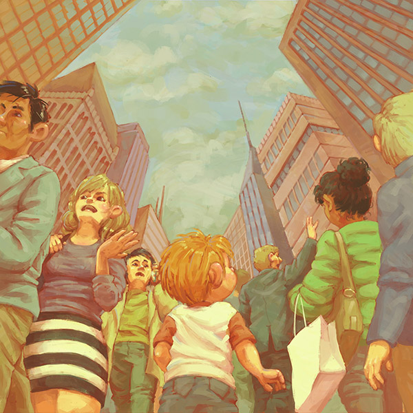 Hector the Inspector by Elaine Bourret – Hireillo | Hire an Illustrator