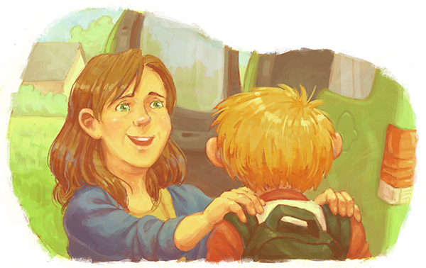 Hector the Inspector by Elaine Bourret – Hireillo | Hire an Illustrator