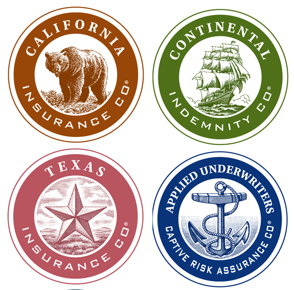 Applied Underwriters Logomarks – Hireillo | Hire an Illustrator