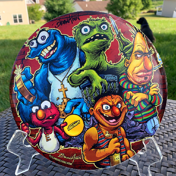 Super Color Buzz Discraft Disc – Hireillo | Hire an Illustrator