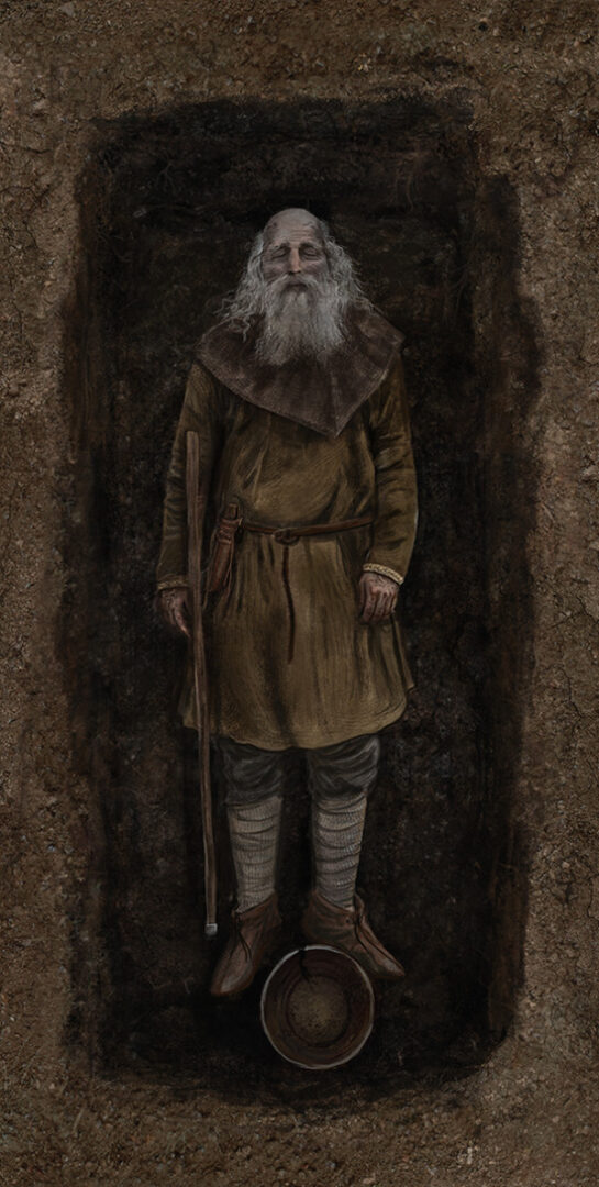 Polabian Slavs… In Graves – Hireillo | Hire an Illustrator